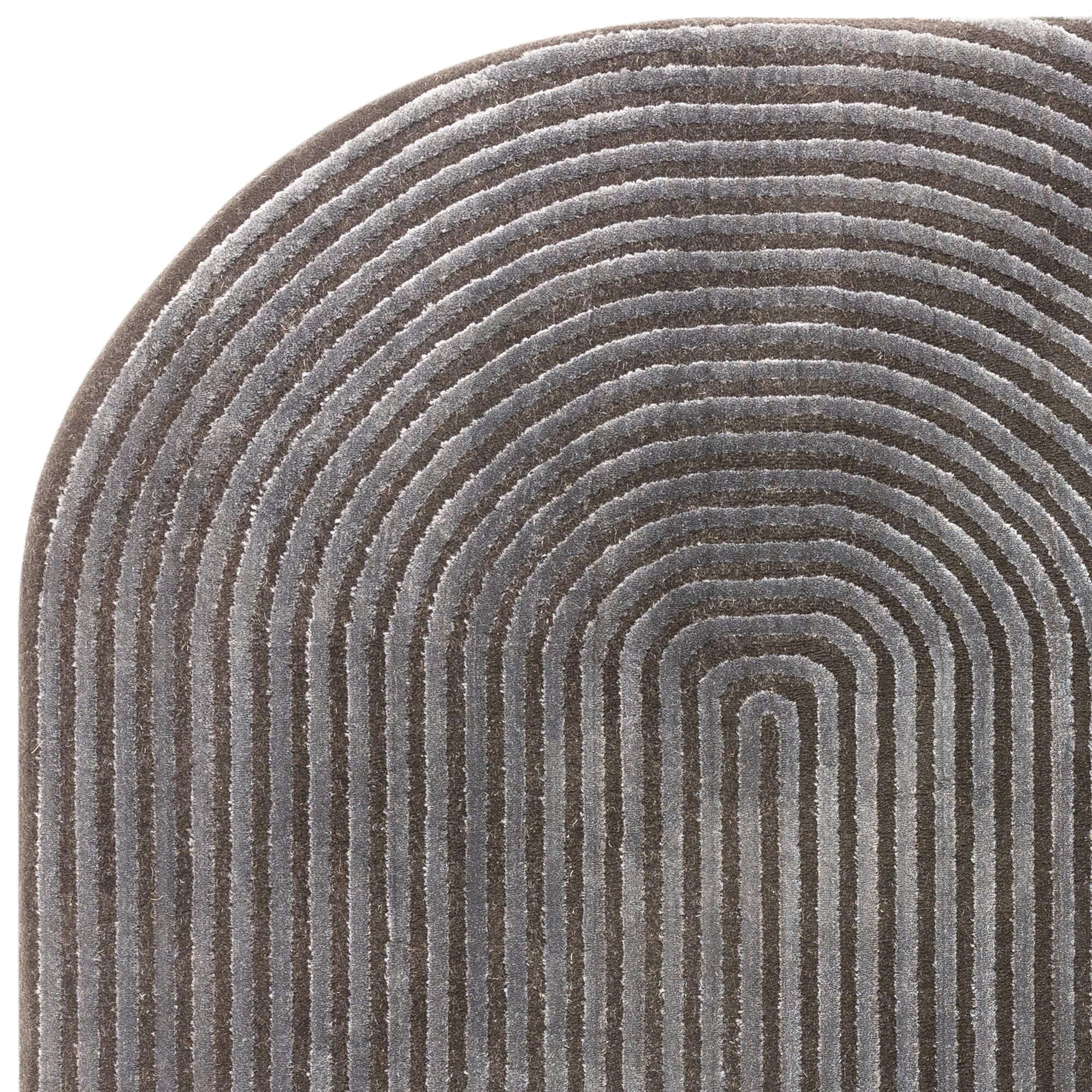 Kuza Shape Black Charcoal | MaltaRugs