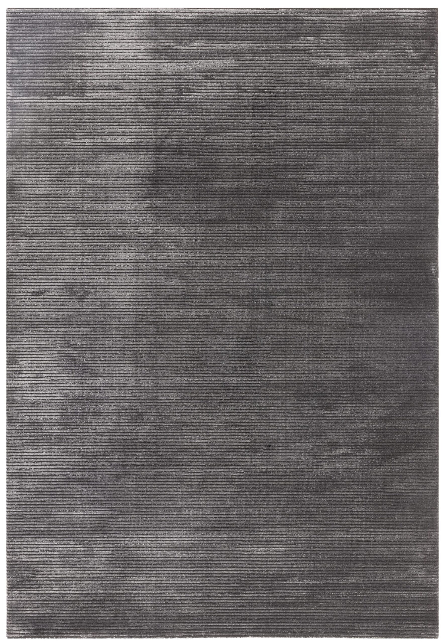 Kuza Stripe Charcoal | MaltaRugs